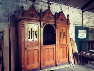Confession Box - Kilkenny Architectural Salvage & Antiques