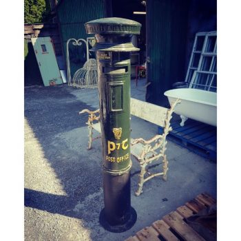 Tall Cast Iron Post Box - Kilkenny Architectural Salvage & Antiques